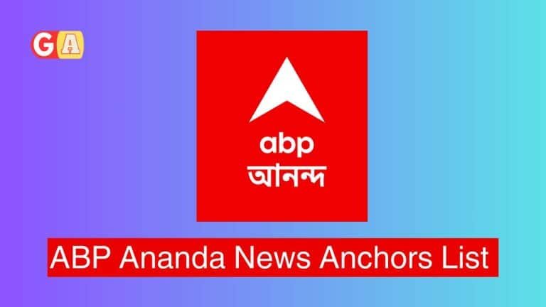 ABP Ananda News Anchors List With Photo - 24Update Net